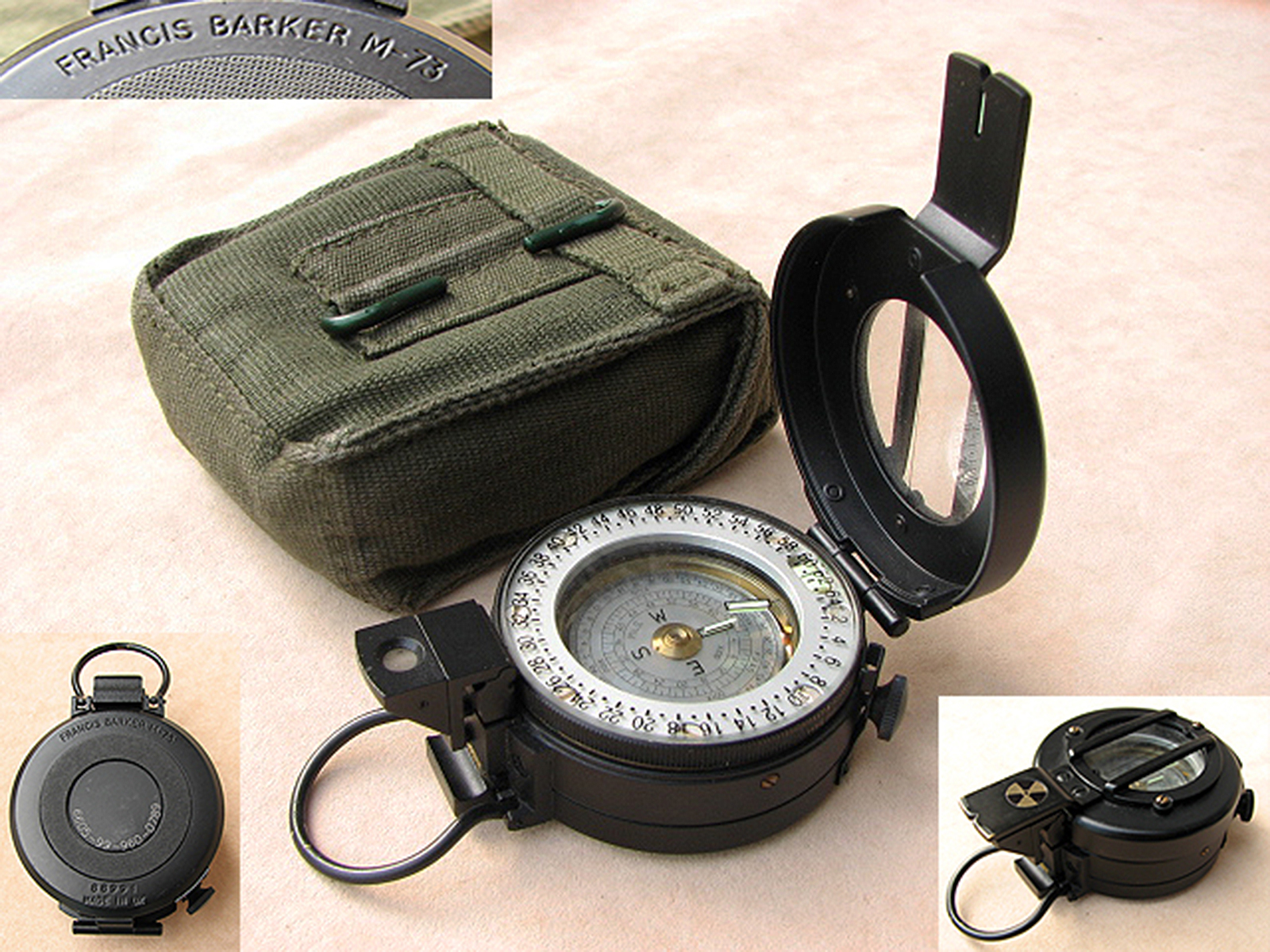 Scientific Collectables for Francis Barker M-73 military prismatic compass