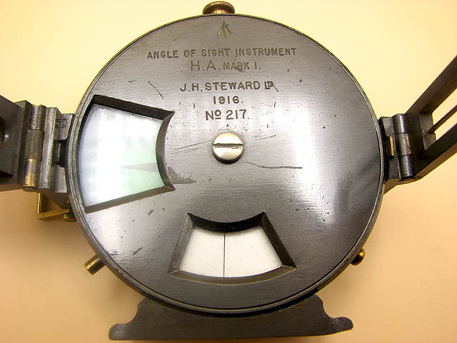 Scientific Collectables for J H Steward WW1 MK I Angle of Sight instruments