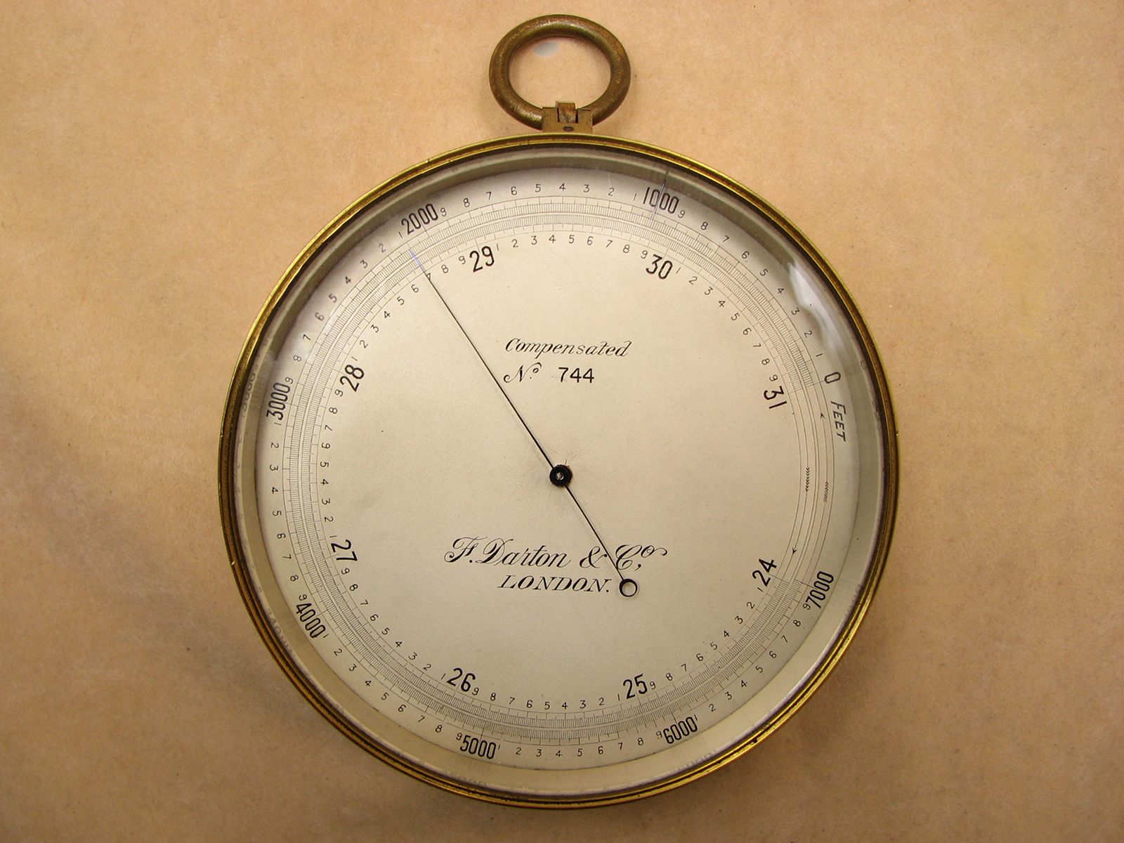 Scientific Collectables for Late Victorian brass cased F Darton ...