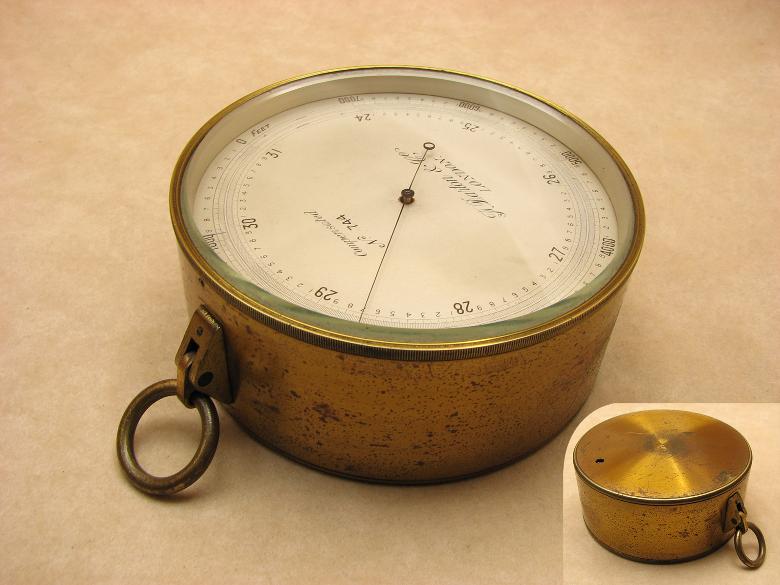 Scientific Collectables for Late Victorian brass cased F Darton ...